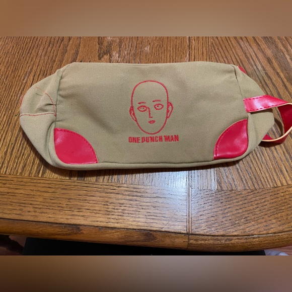 Manga | Bags | One Punch Man Canvas Travel Pouch | Poshmark